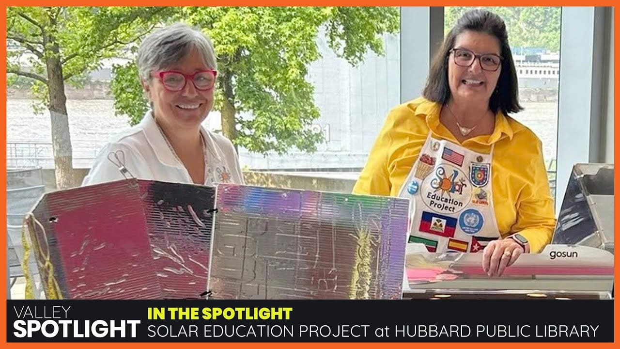 Solar Cooking with the Solar Sisters at Hubbard Library